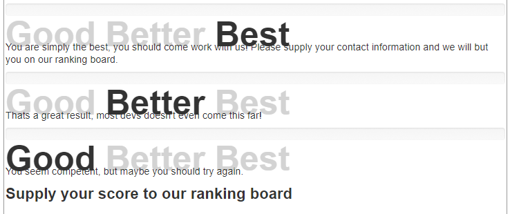 Customizing Episerverforms With Client Events Build A Quiz Gosso Optimizely Devblog