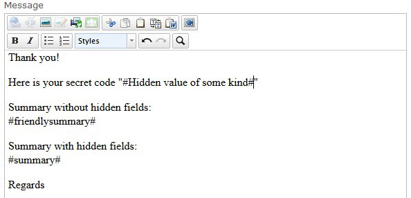 Customize Summary In Emails From Episerver Forms Gosso Optimizely Devblog